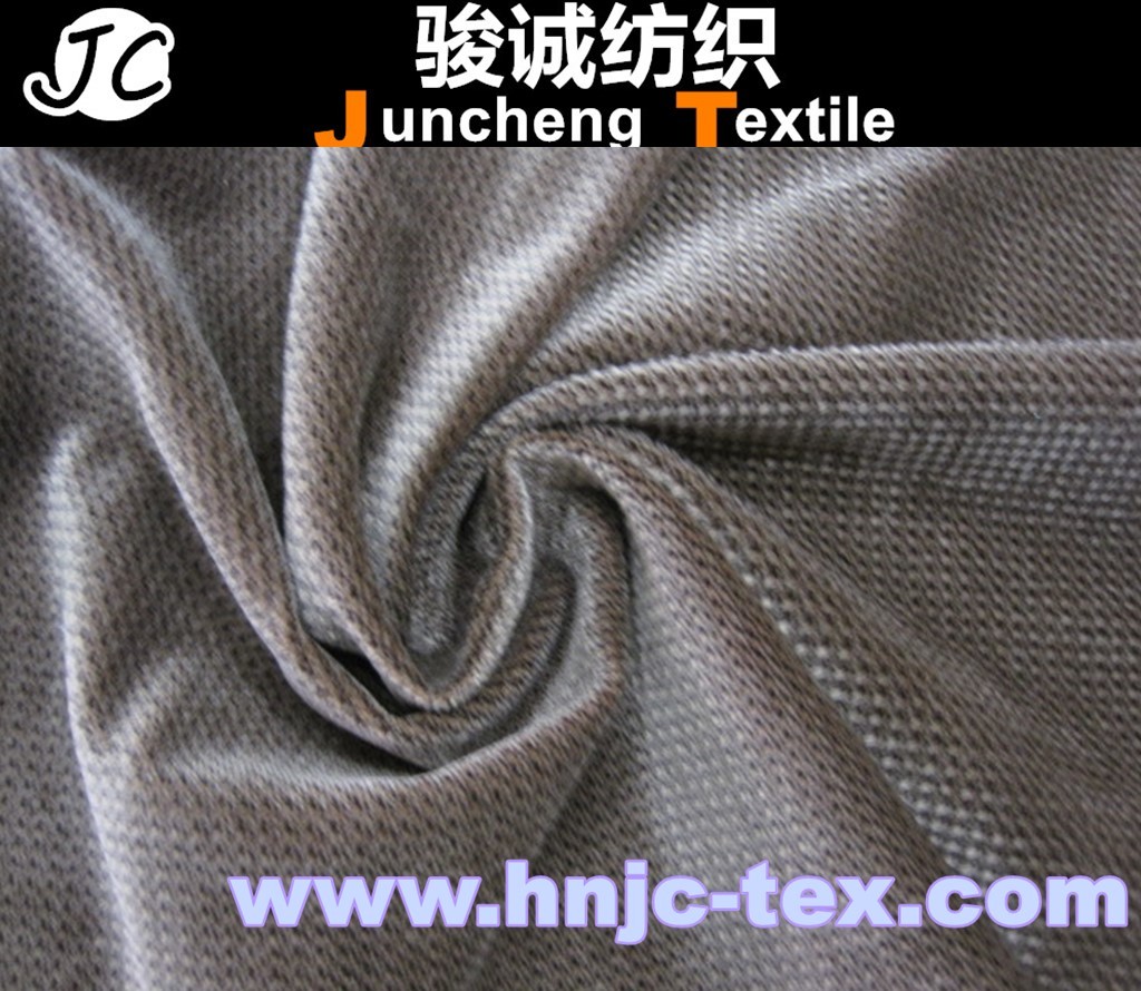 Grain brown polyester fabric for garment for apparel/ sofa upholstery ...